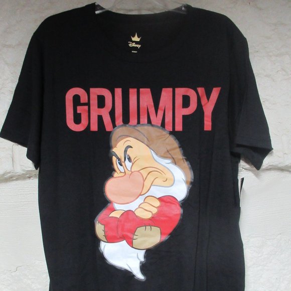 Disney | Shirts | Disney Mens Grumpy Tee Sz M | Poshmark